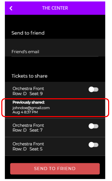 How do I track Ticket Sharing? – InstantEncore